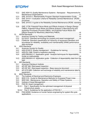 General Maintenance Standards V0.6 | PDF