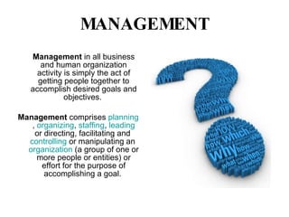 General Management | PPT