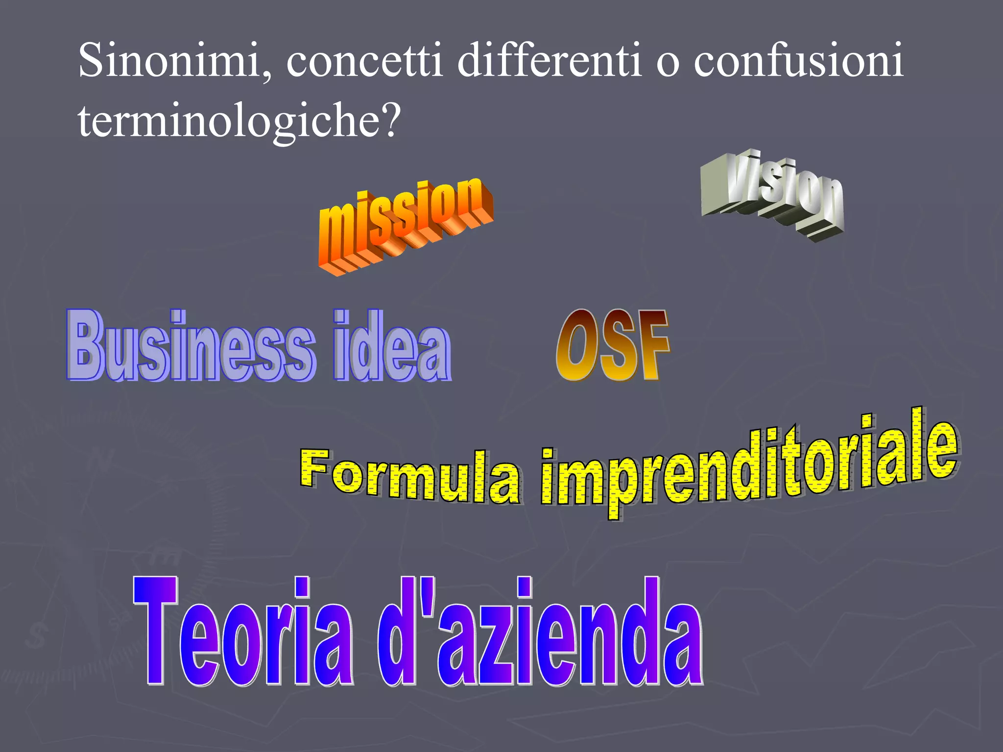 General Management E Pianificazione Strategica | PPT