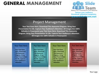 General management powerpoint presentation slides ppt templates | PPT