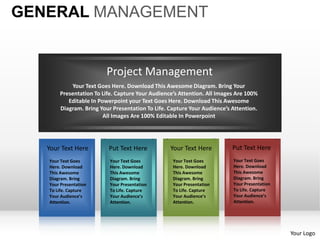 General management powerpoint presentation templates | PPTX