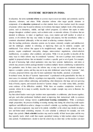 empirical study on education system in India | DOCX