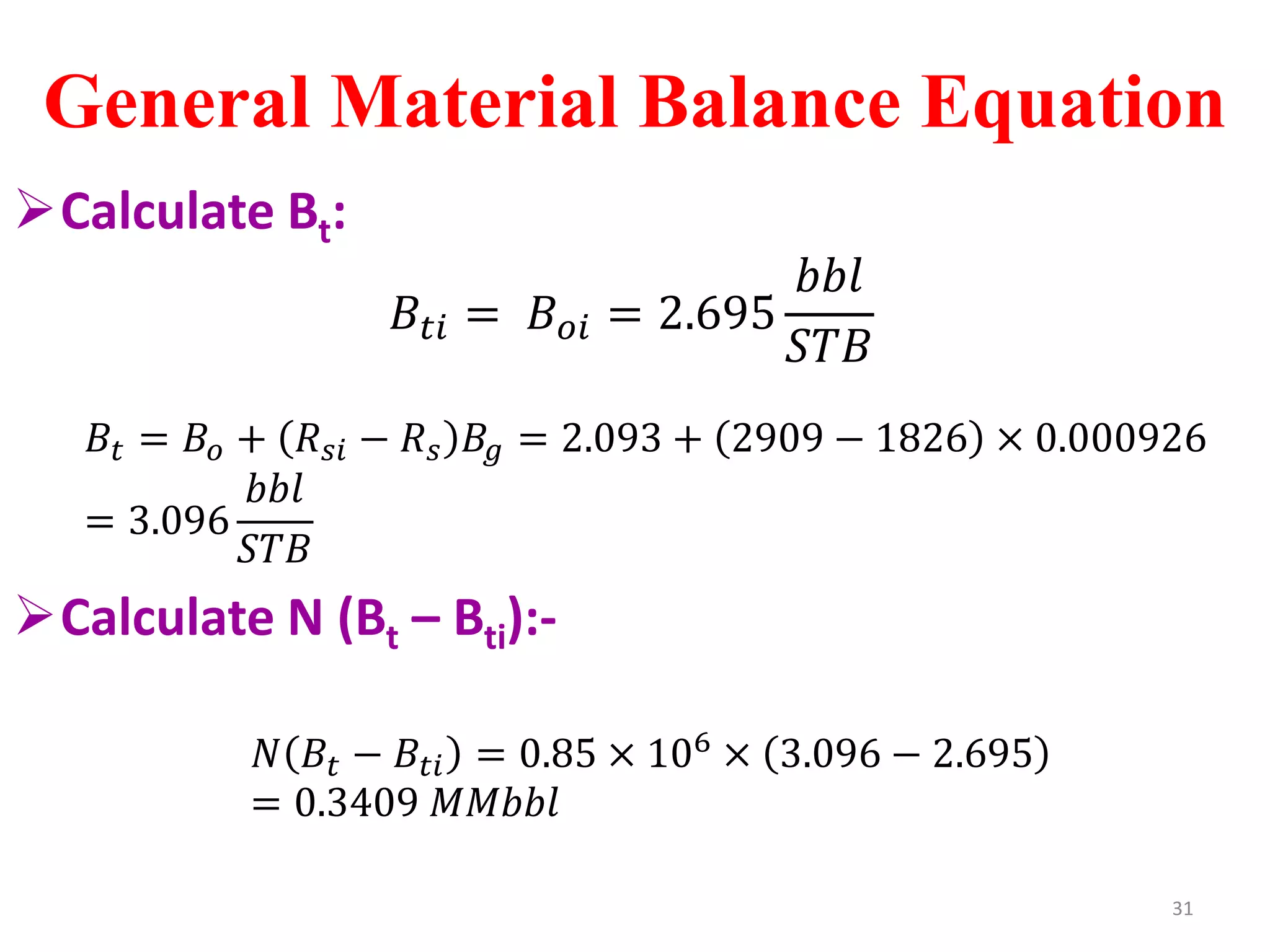 General Material Balance Equation 1.pptx