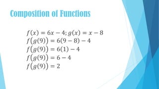 General Mathematics - Composition of Functions | PDF