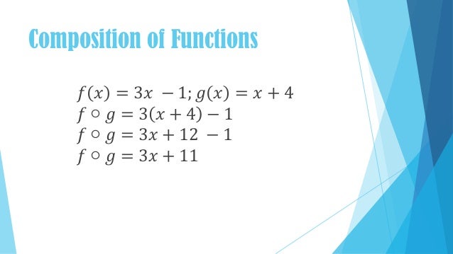 General Mathematics - Composition of Functions