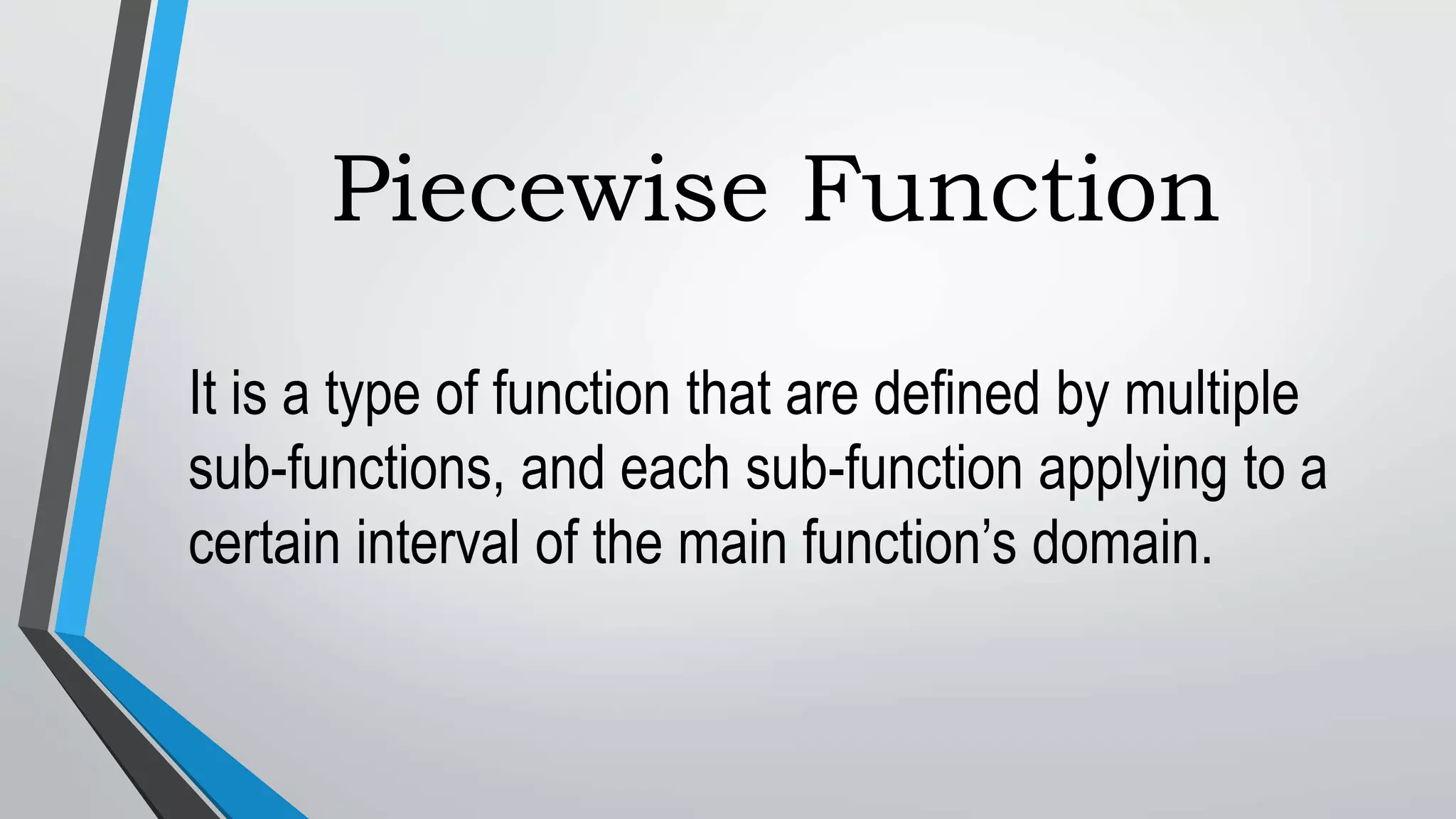 General Mathematics - Representation and Types of Functions | PPTX