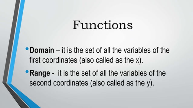 General Mathematics - Representation and Types of Functions | PPTX
