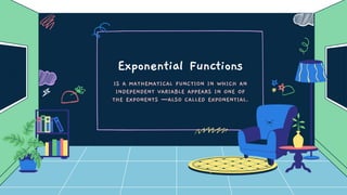 General mathematics Exponential Function | PDF