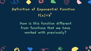 General mathematics Exponential Function | PDF