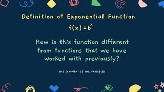 General mathematics Exponential Function | PDF