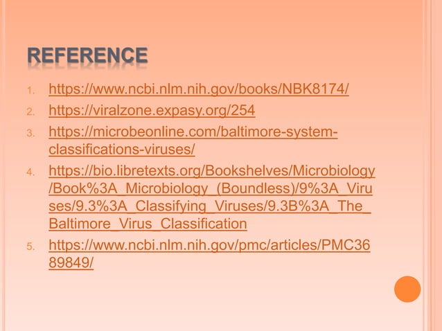 classification of virus :LHT,HOLMES,BALTIMORE,ICTV | PPTX | Biological ...