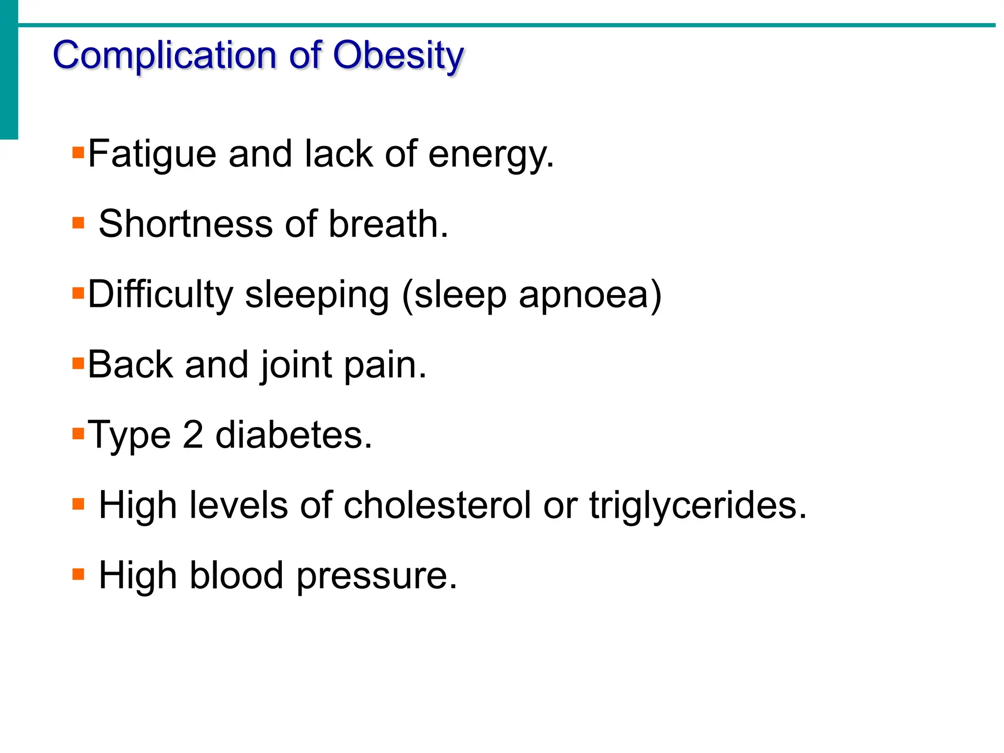 General Medicine - Obesity slides.ppt