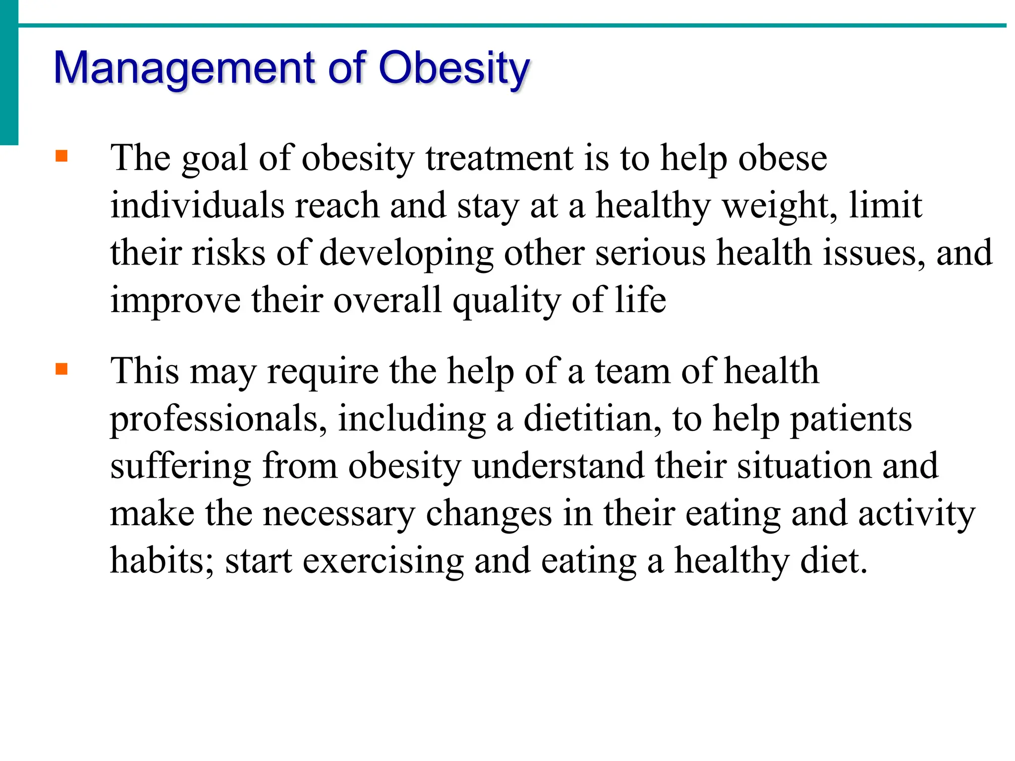 General Medicine - Obesity slides.ppt