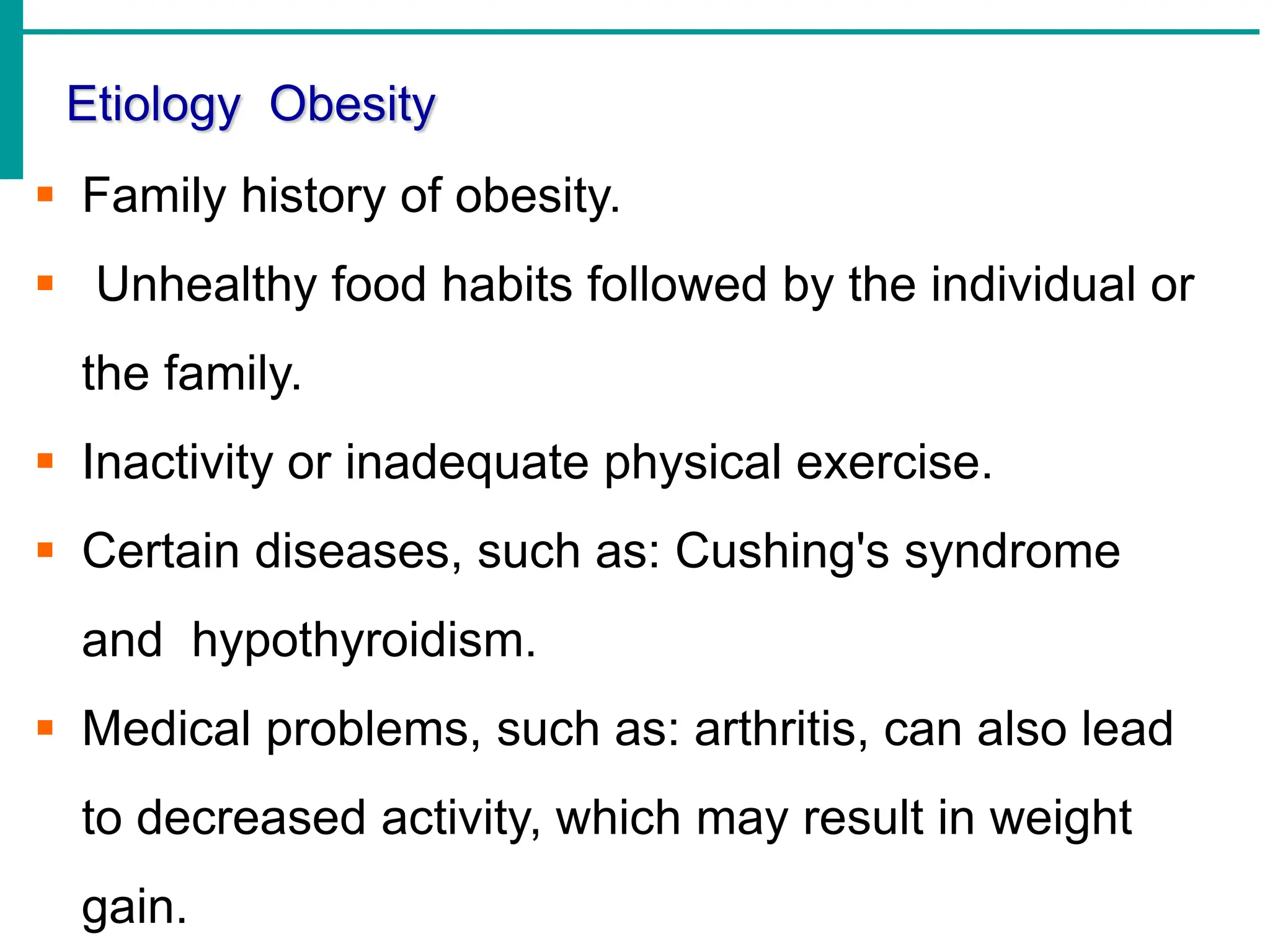 General Medicine - Obesity slides.ppt
