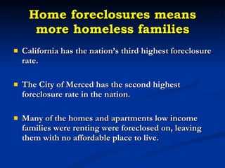 Family Promise of Greater Merced Power Point Presentation | PPT