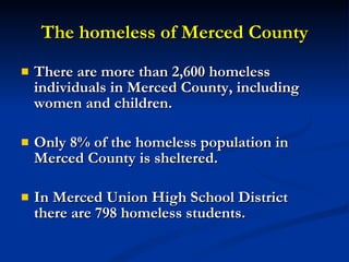 Family Promise of Greater Merced Power Point Presentation | PPT