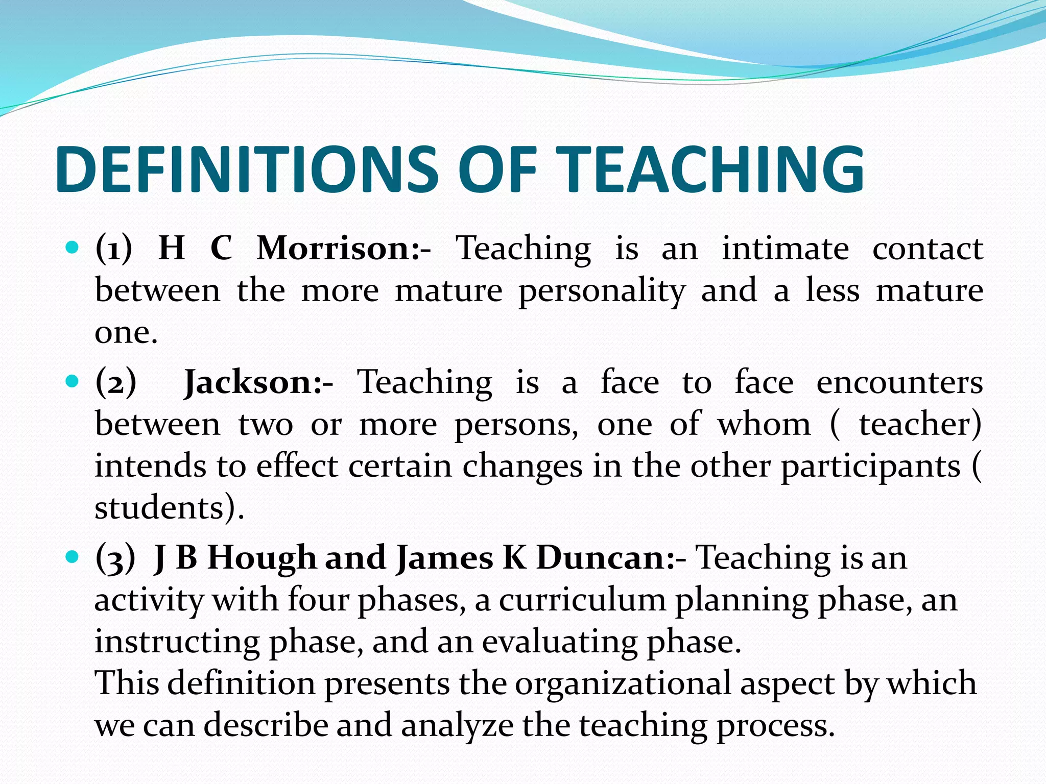 General method of teaching edited | PPT
