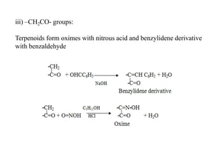 GENERAL METHODS OF STRUCTURAL ELUCIDATION OF TERPENOIDS.pptx