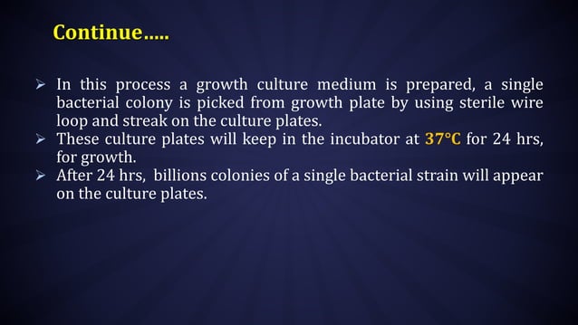 Microorganisms Cultivation Isolationpurification And Characterization
