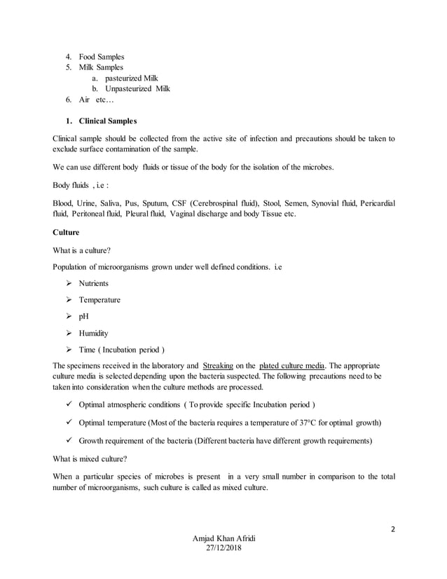 Cultivation Isolationpurification And Characterization Of