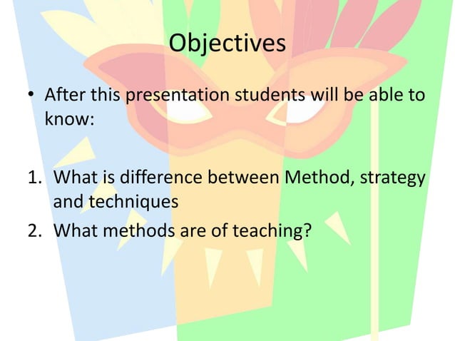 General methods, strategy and techniques of teaching | PPT