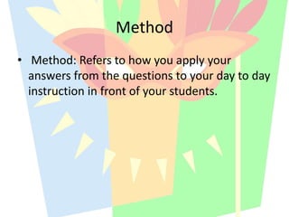 General methods, strategy and techniques of teaching | PPT