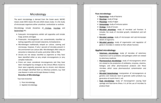 General microbiology | PDF