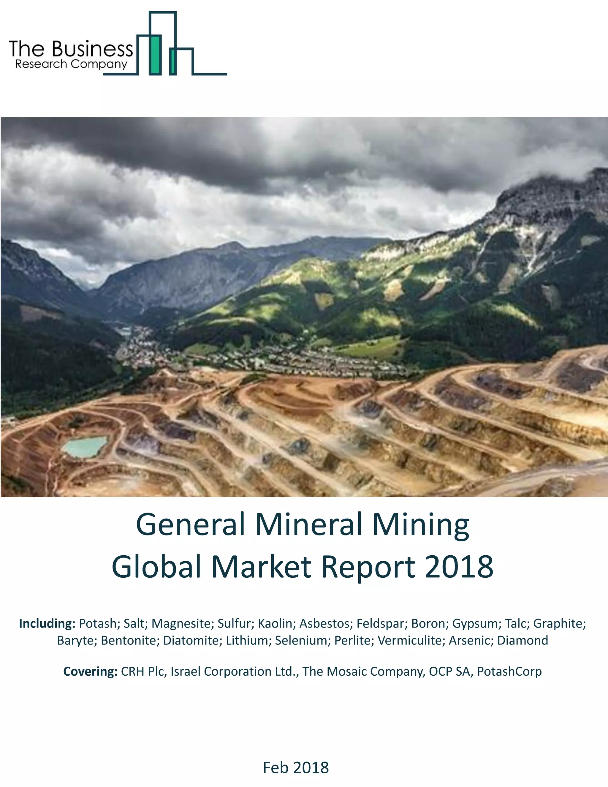 General mineral mining_global_marketreport_2018_sample | PDF