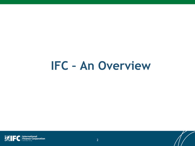 International Finance Corporation (IFC) - investing in the mining ...