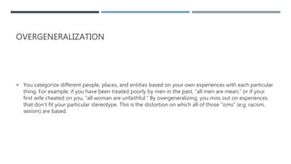 General model of cbt | PPTX