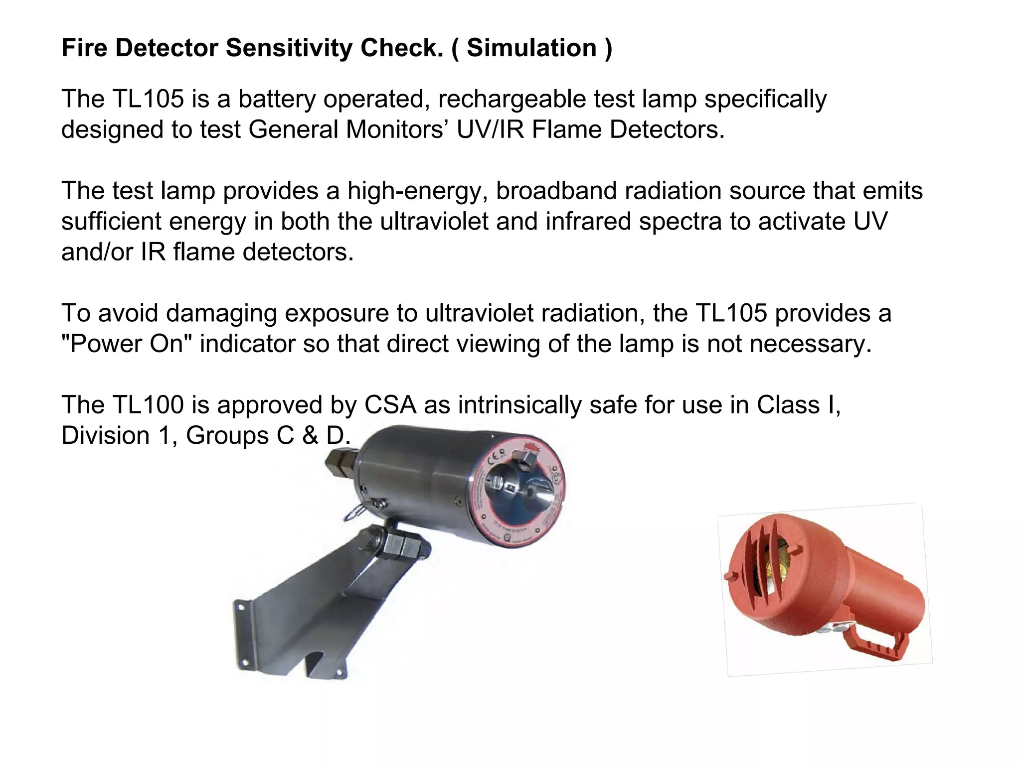 General Monitors Flame Detectors Scp | PPS