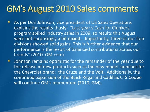 General motors | PPT