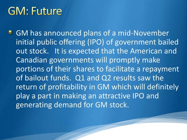 General motors | PPT