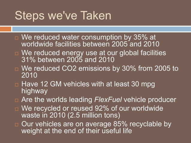 General motors | PPT