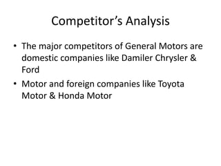 General motors | PPTX