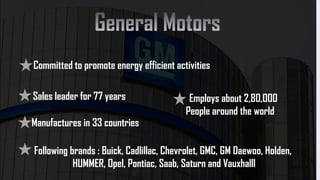 Operations Management of General Motors | PDF