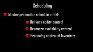 Operations Management of General Motors | PDF