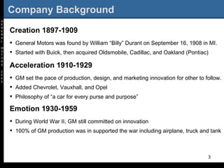 General Motors 2005: Crisis and Way Out | PPT