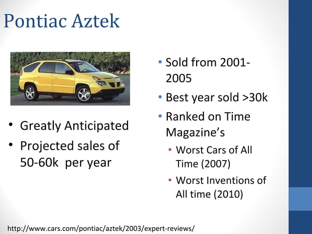 General Motors New Product and Process Innovation | PPT | Automotive ...