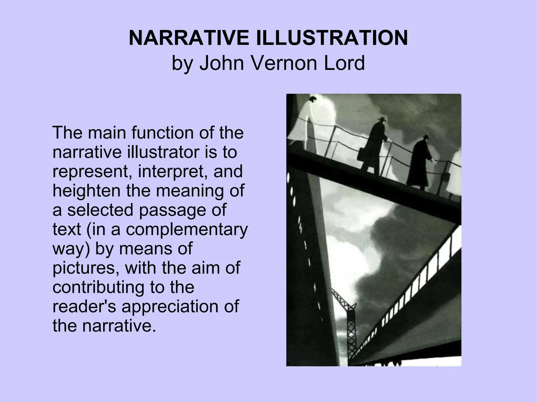 General narrative illustration project (3) | PPT