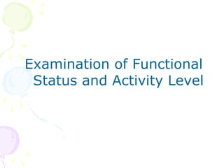 General neurological assessment | PPT