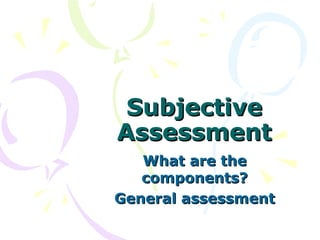 General neurological assessment | PPT