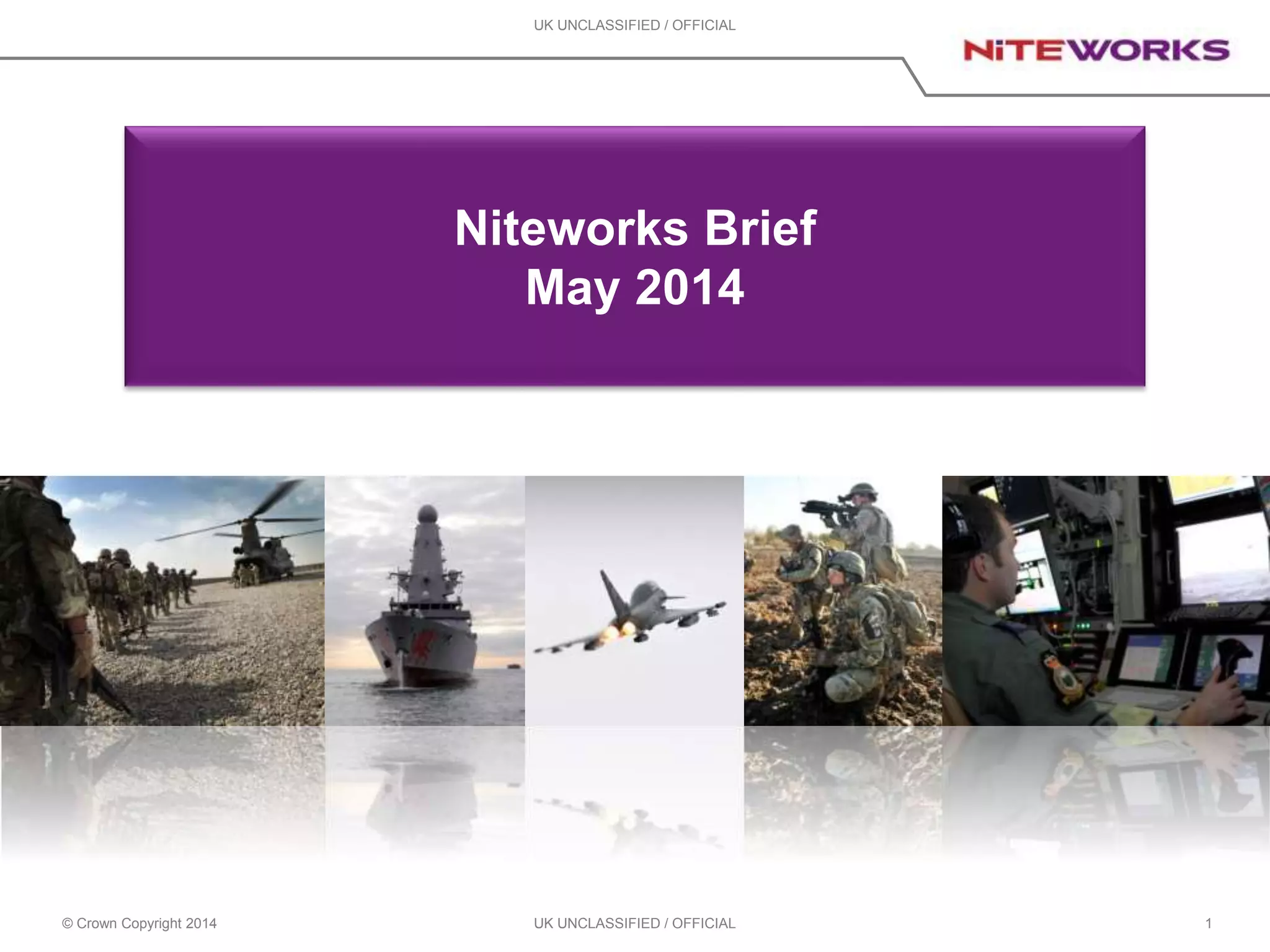General niteworks brief to industry | PPTX