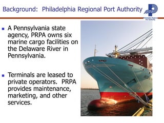 Port of Philadelphia Overview | PDF