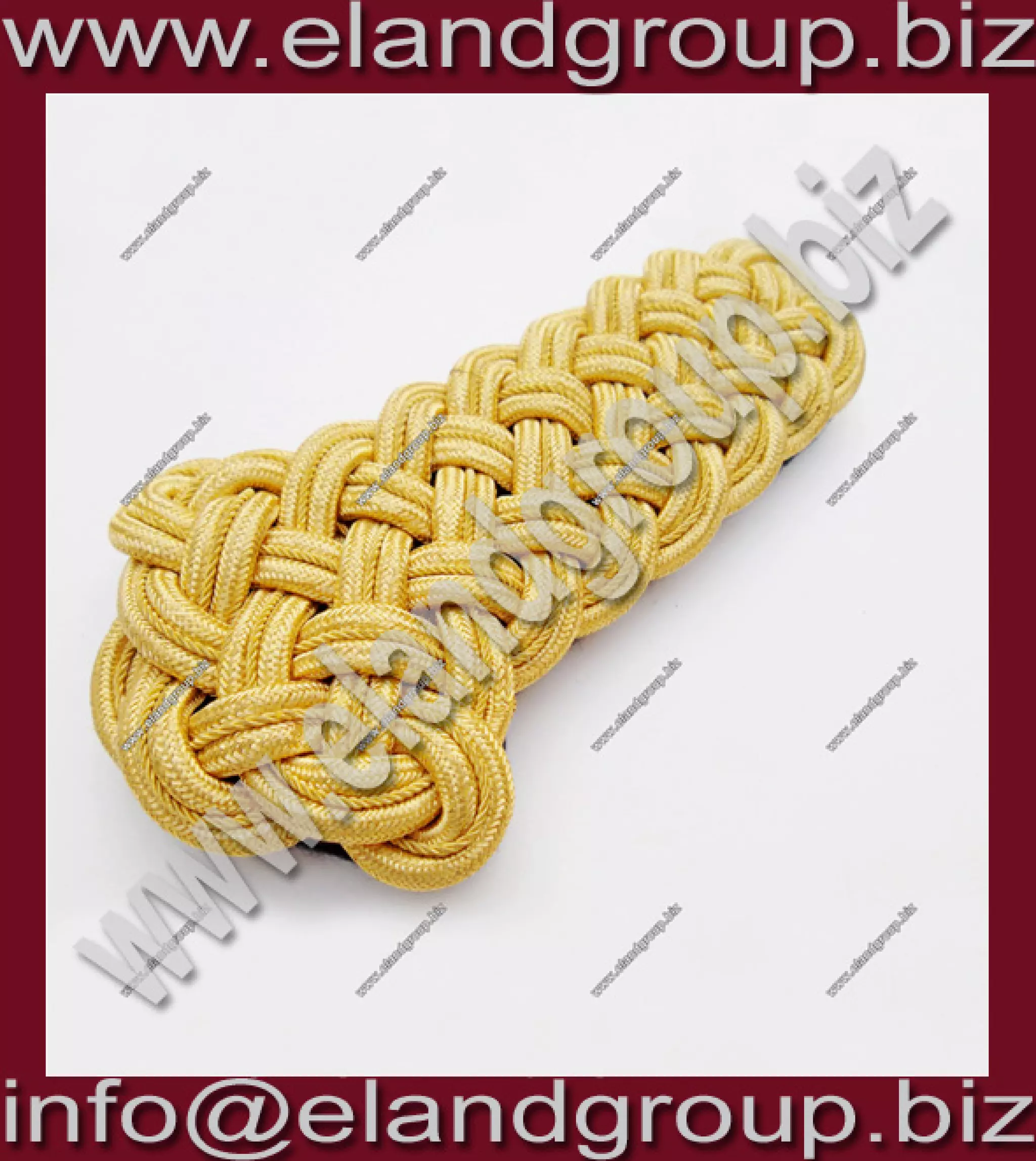 General officer shoulder cord gold | PDF