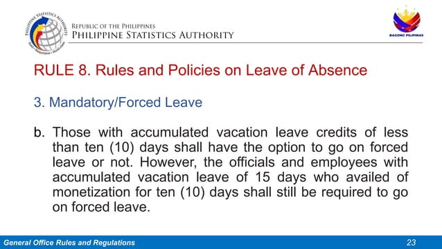 General Office Rules and Regulations (PPM).pptx