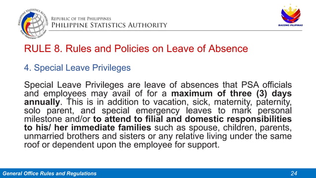 General Office Rules and Regulations (PPM).pptx