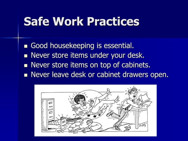 GeneralOfficeSafety fr building management | PPT