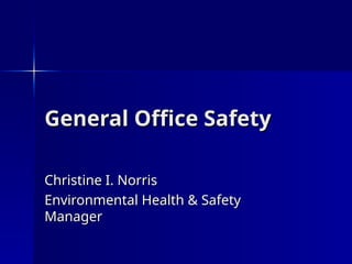 General Office Safety presentation.ppt