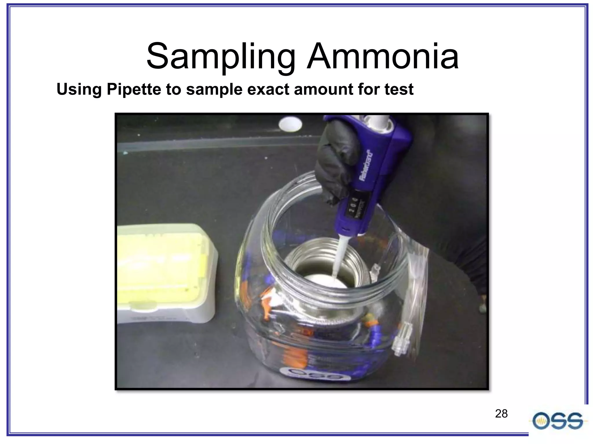 Anhydrous Ammonia Measurement for oil and water | PPTX